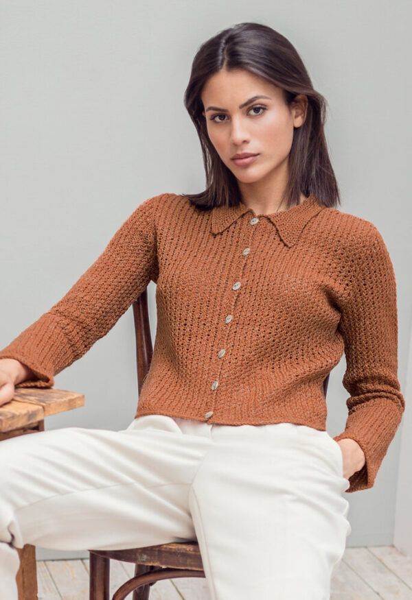 Jacket in Lana Grossa Cool Wool - Free Pattern - Crafts Ideas