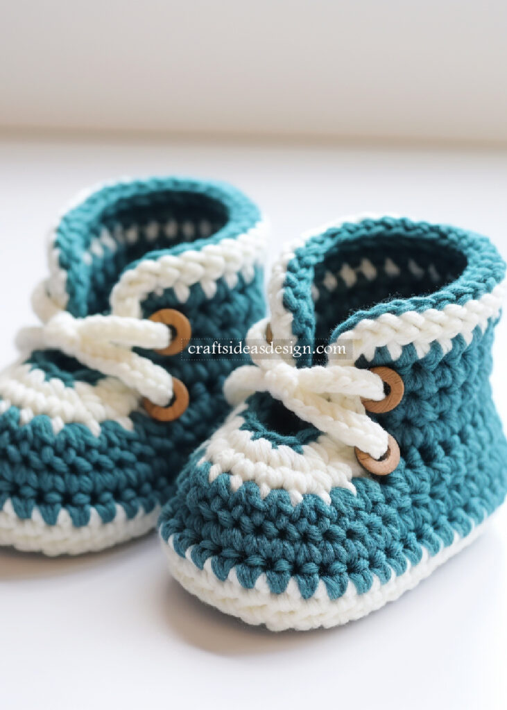 20 Crochet Baby Booties - Crafts Ideas