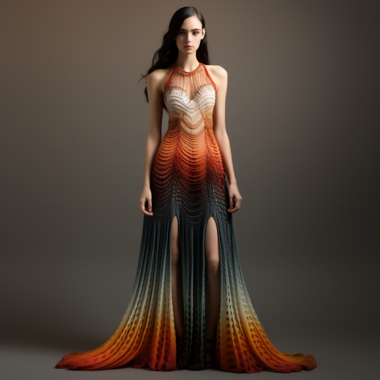 20 Crochet Gradient Dress Ideas - Crafts Ideas