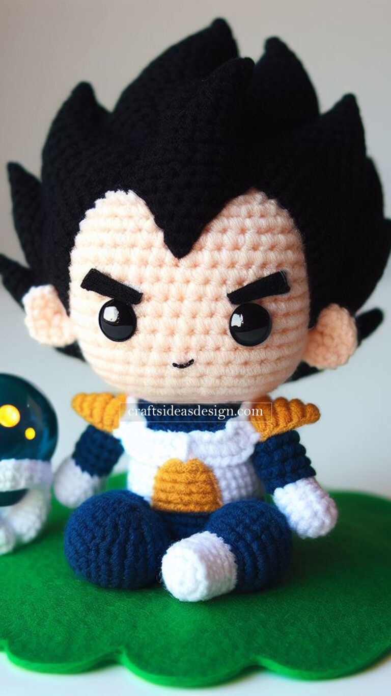 The World of Dragon Ball Amigurumi: Crafting Goku, Vegeta, Krillin ...