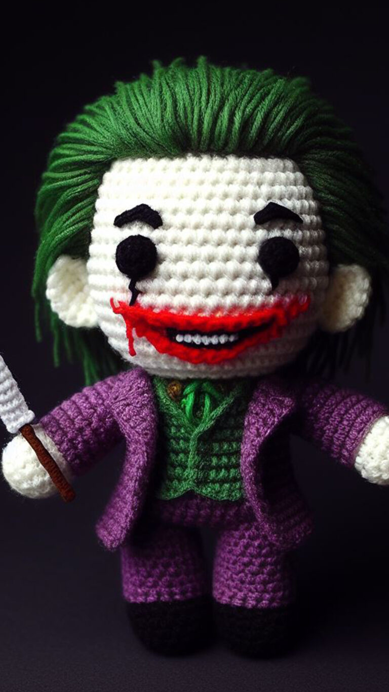 Joker Amigurumi: Crafting Chaos with Crochet