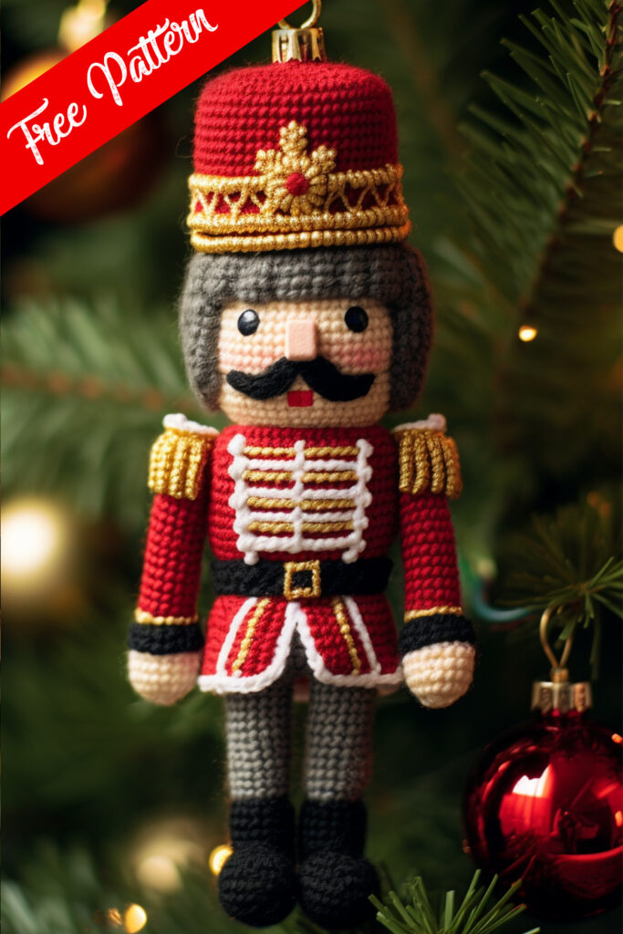 Nutcracker Amigurumi - Free Pattern