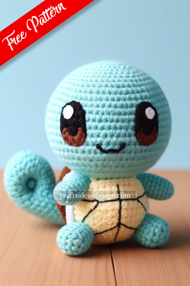Squirtle Amigurumi - Free Pattern
