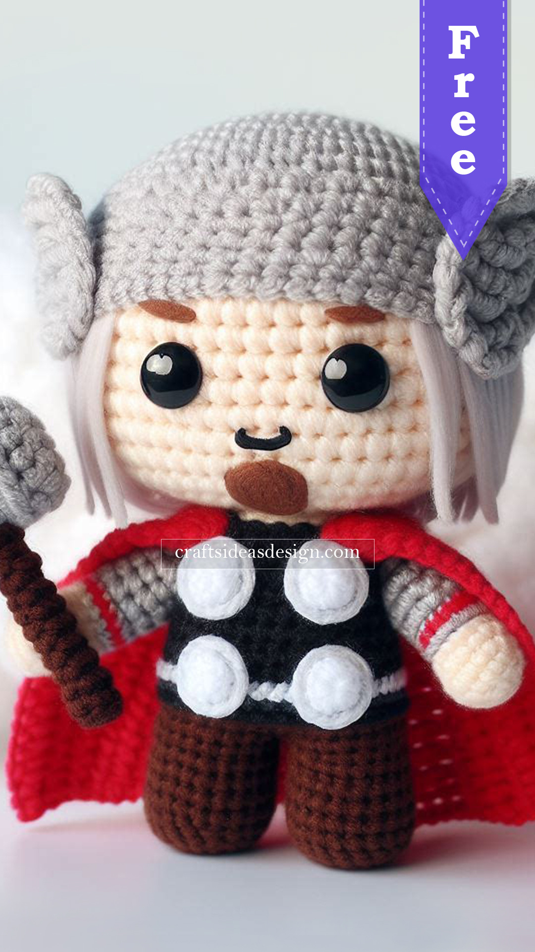 Thor Amigurumi - Free Pattern