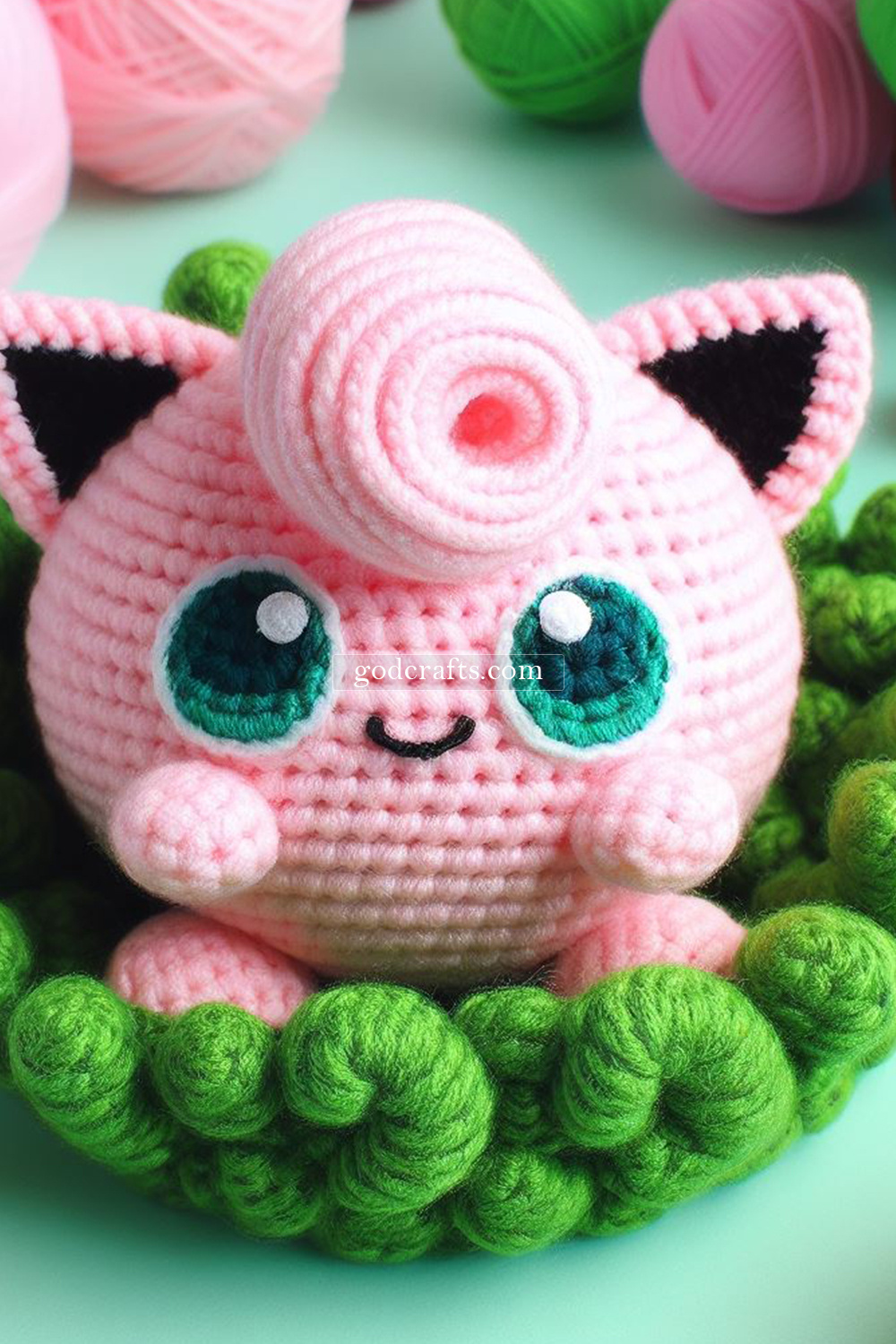 Pokémon Jigglypuff Amigurumi - Free Pattern - Crafts Ideas