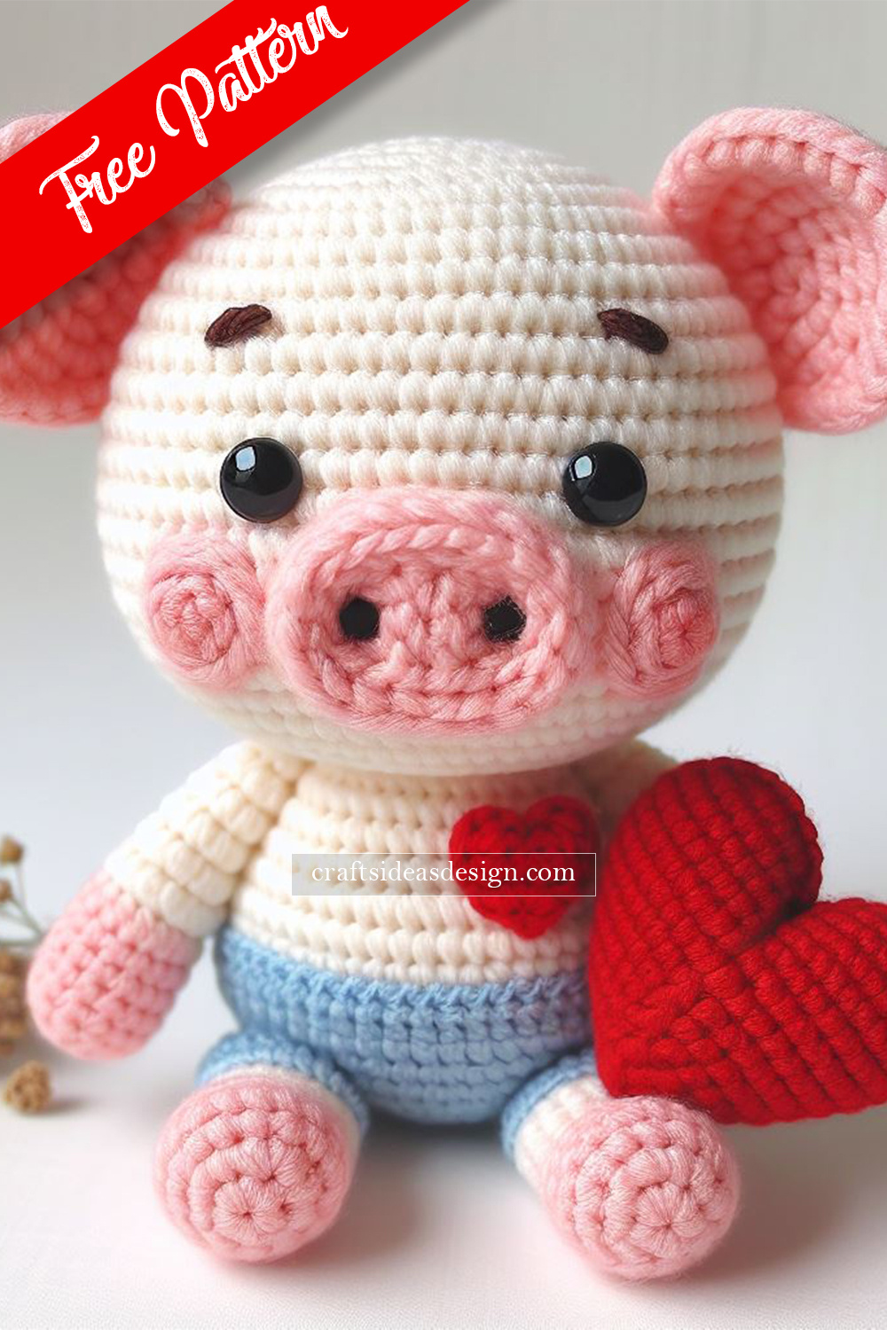 Cut Pig Amigurumi - Free Pattern