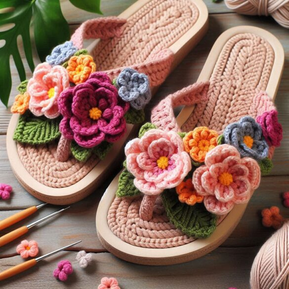 6 Crochet Flip-Flop Ideas - Crafts Ideas