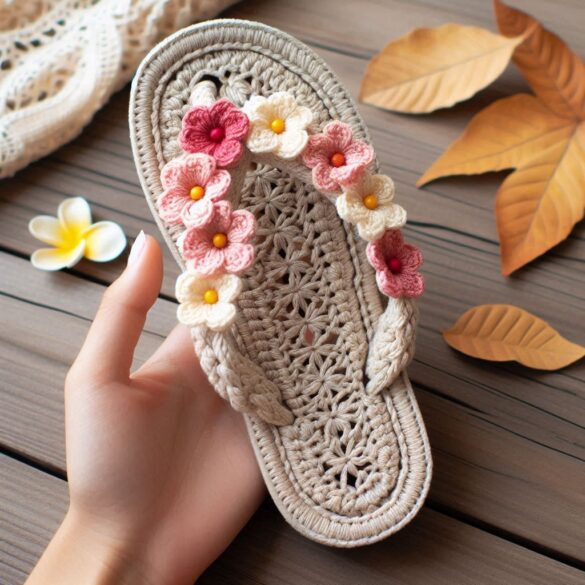 6 Crochet Flip-Flop Ideas - Crafts Ideas