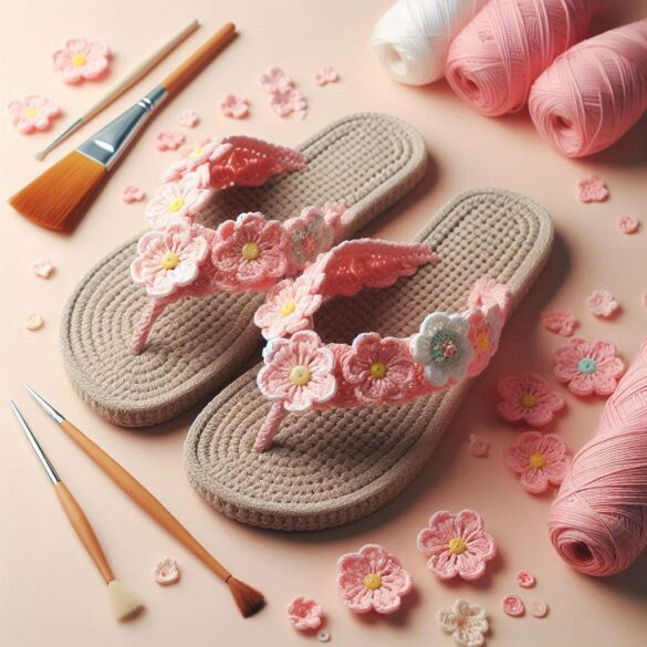 6 Crochet Flip-Flop Ideas - Crafts Ideas